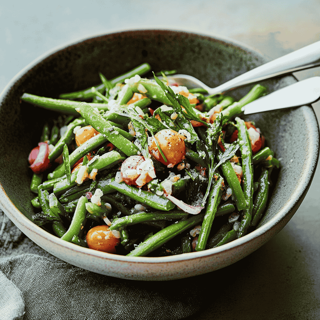 3 Astuces Magique pour une Salade de Haricots Verts Savoureuse - RECETTE MIA